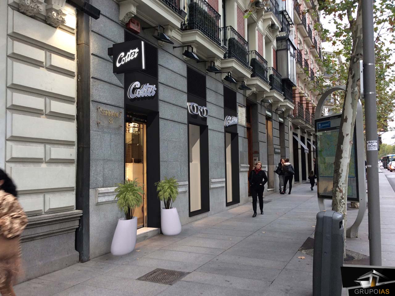 Diseño de fachada de local para Cottet | Grupo IAS