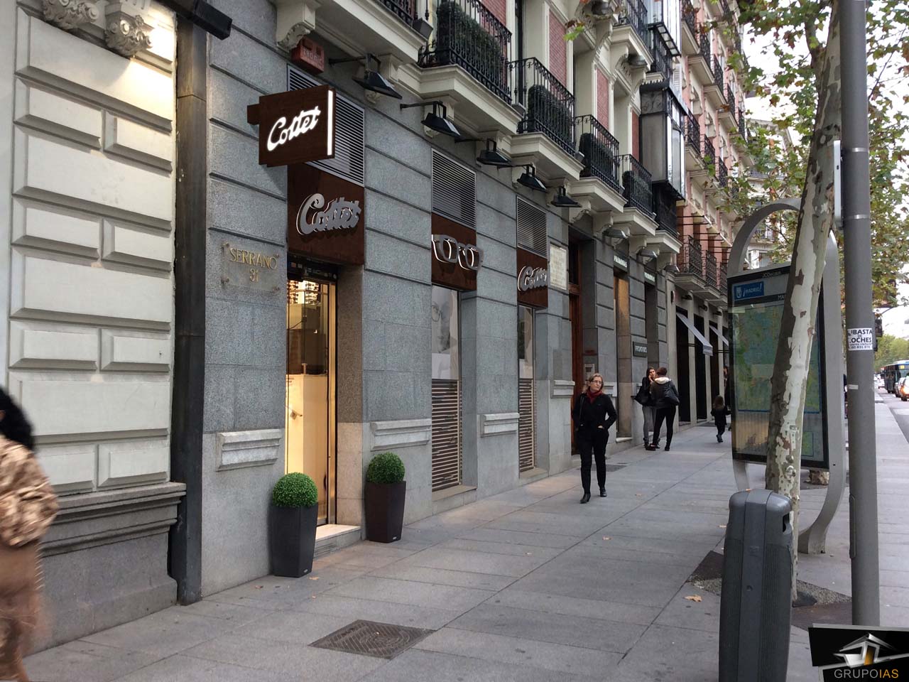 Diseño de fachada de local para Cottet | Grupo IAS
